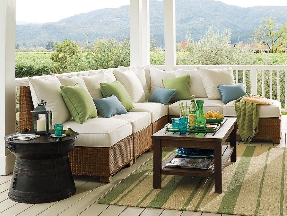 How to mix and match rattan garden furniture | Dahl House Interiors